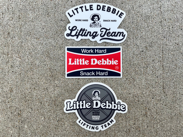 OG Logos - Little Debbie Sticker Pack (3 total stickers) – BELIEVE Thrower